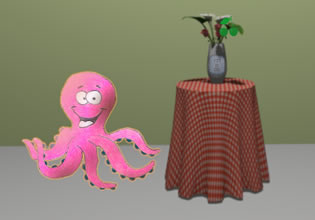 Pink Octopus Escape - Escape Fan