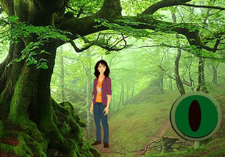 Reporter Escape From Forest - Escape Fan