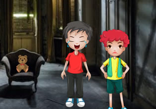 Children Looking For Pets - Escape Fan