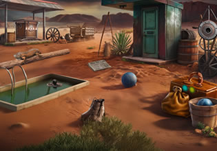 Mystery Desert House Escape - Escape Fan