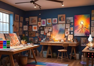 Painting Studio Escape - Escape Fan