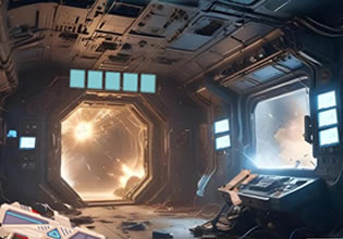 Space Battle Escape - Escape Fan