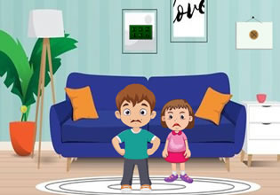 Kids Ready To Granny Story - Escape Fan