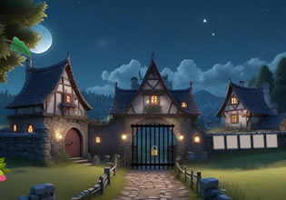 Moonlight House Escape - Escape Fan