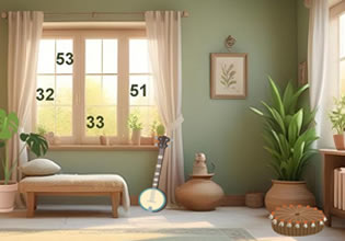 Light Green Room Escape - Escape Fan