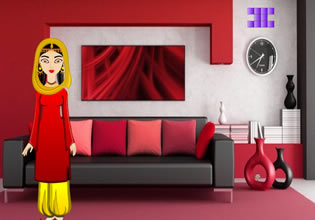 Girl Attend Family Function - Escape Fan