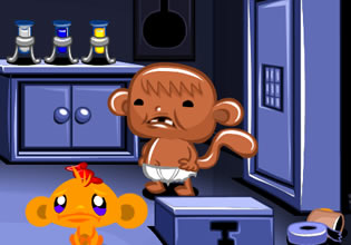 Monkey Go Happy - Stage 1026 - Escape Fan