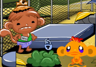 Monkey Go Happy – Stage 950 - Escape Fan