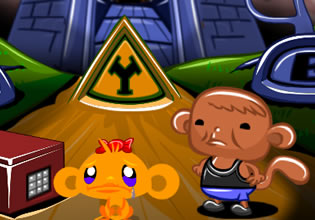 Monkey Go Happy - Stage 1016 - Escape Fan