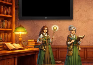 Abandoned Library Quest - Escape Fan