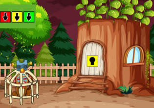 Help The Little Masked Monkey - Escape Fan