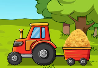 Find The Red Tractor Key - Escape Fan