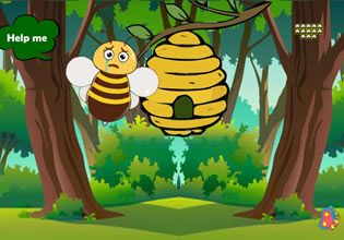 Help Crying Mom Honeybee - Escape Fan