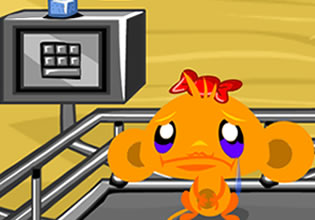 Monkey Go Happy – Stage 1042 - Escape Fan