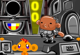 Monkey Go Happy – Stage 1030 - Escape Fan