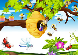 Bee Hive Rescue - Escape Fan