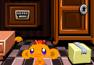 Monkey Go Happy – Stage 593 - Escape Fan