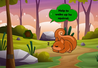 Rouse The Dozing Squirrel - Escape Fan