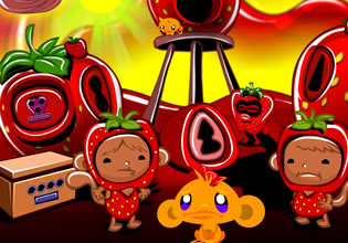 Monkey Go Happy - Stage 1060 - Escape Fan
