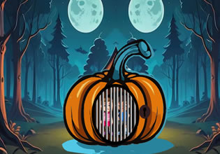 Siblings Escape Pumpkin Cage - Escape Fan
