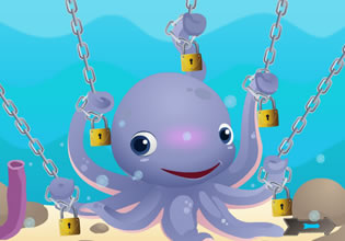 Cute Octopus Escape - Escape Fan