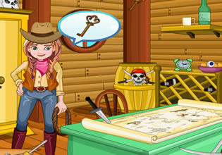 Elsa Cowboy Room Escape - Escape Fan