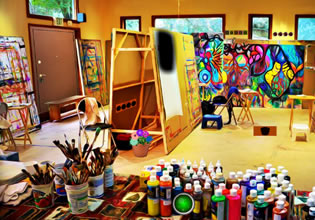 Escape From Artist Room - Escape Fan