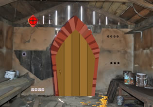 Inside Wooden Hut Escape - Escape Fan